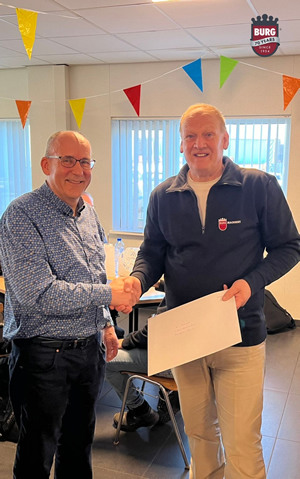 25-jarig jubileum Chris Koopman bij Burg Machinery