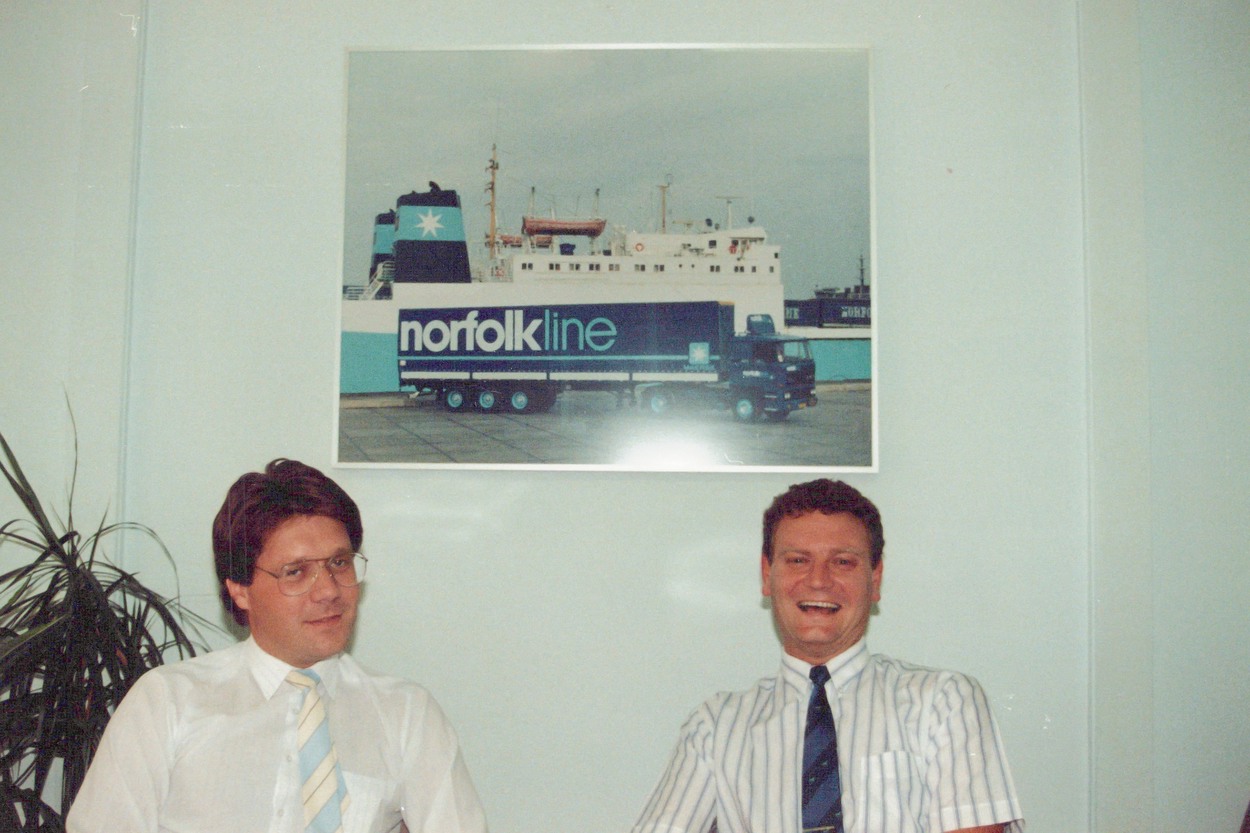 Uit de oude doos: Norfolk Line, Scheveningen