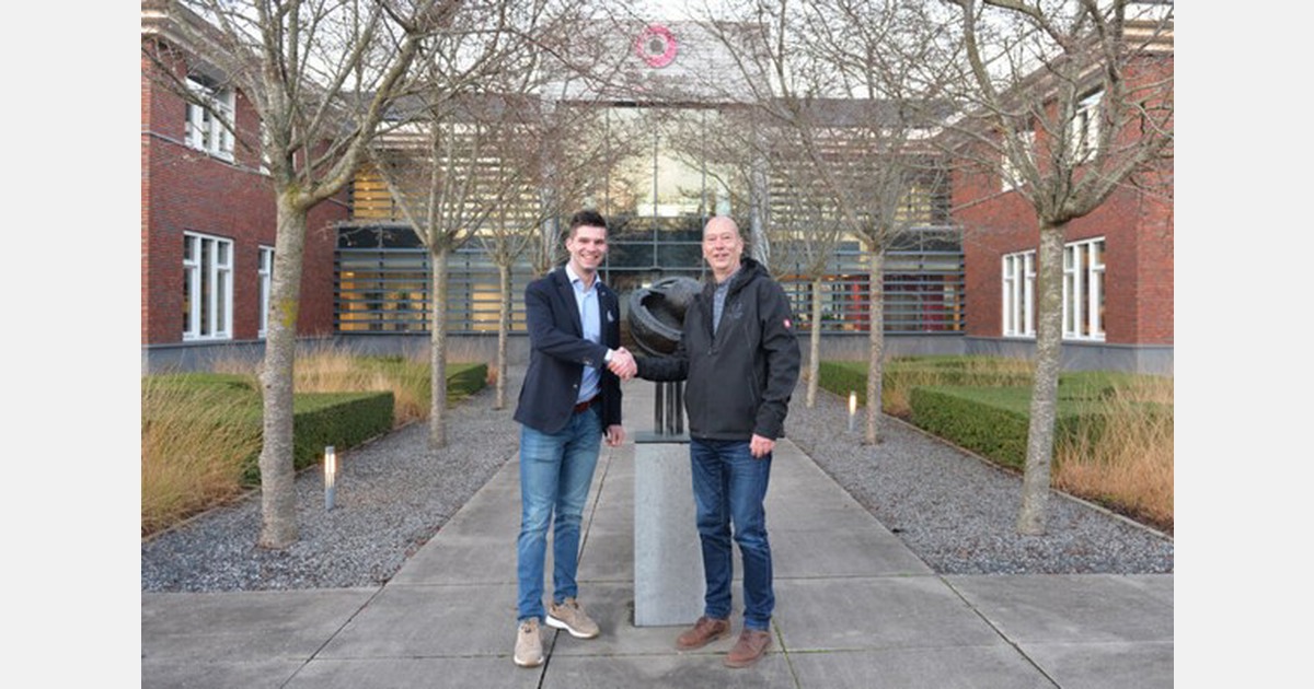 Adriaan was directeur voor 1 dag bij De Groot en Slot